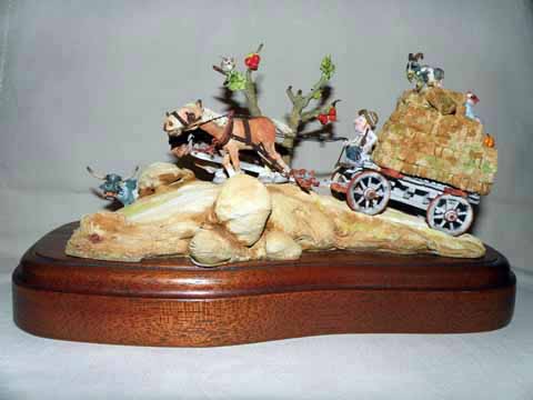 boydperrycollectors.com: The Last Load Limited Edition Painted Pewter ...